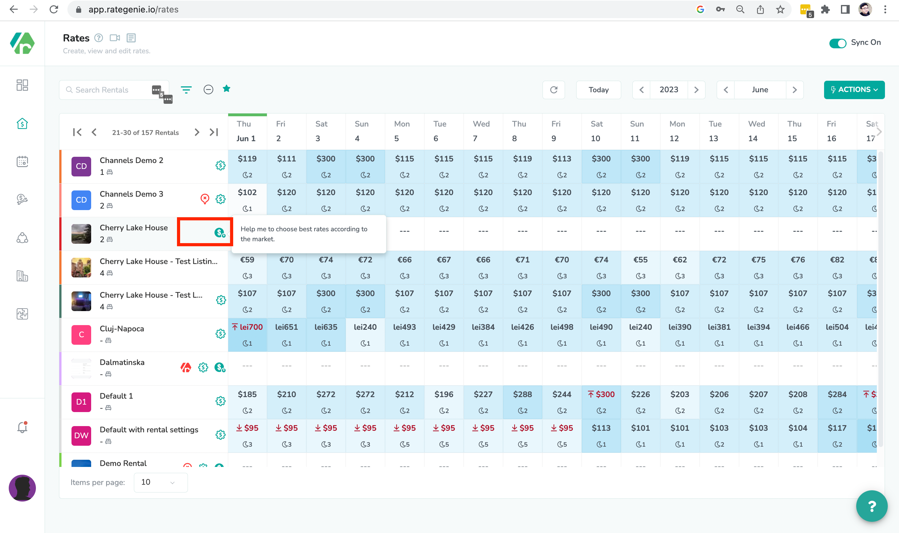 Introducing Rategenie new Guided wizard for the market recommended ...