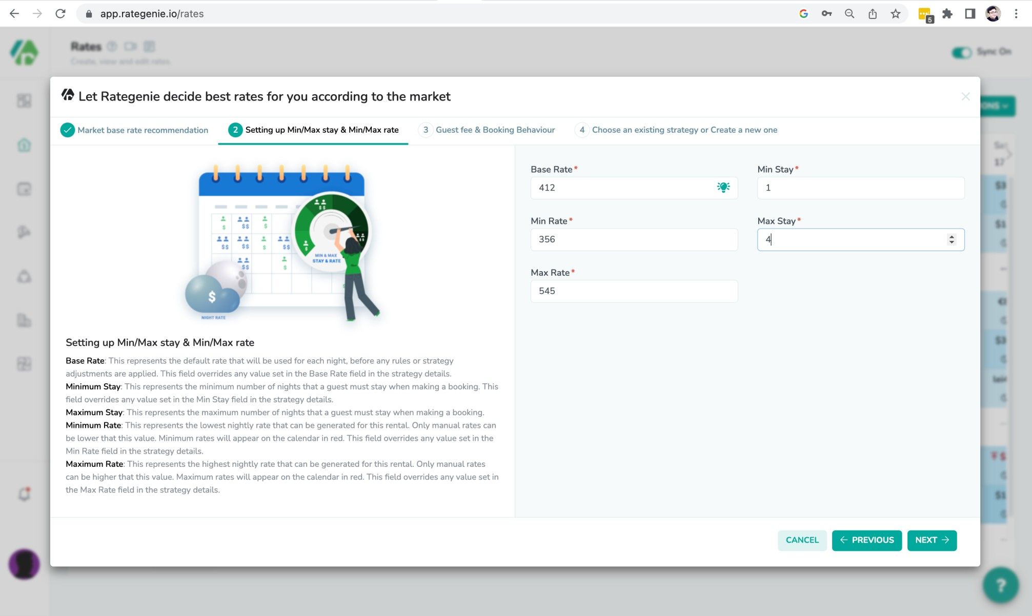 Introducing Rategenie new Guided wizard for the market recommended ...