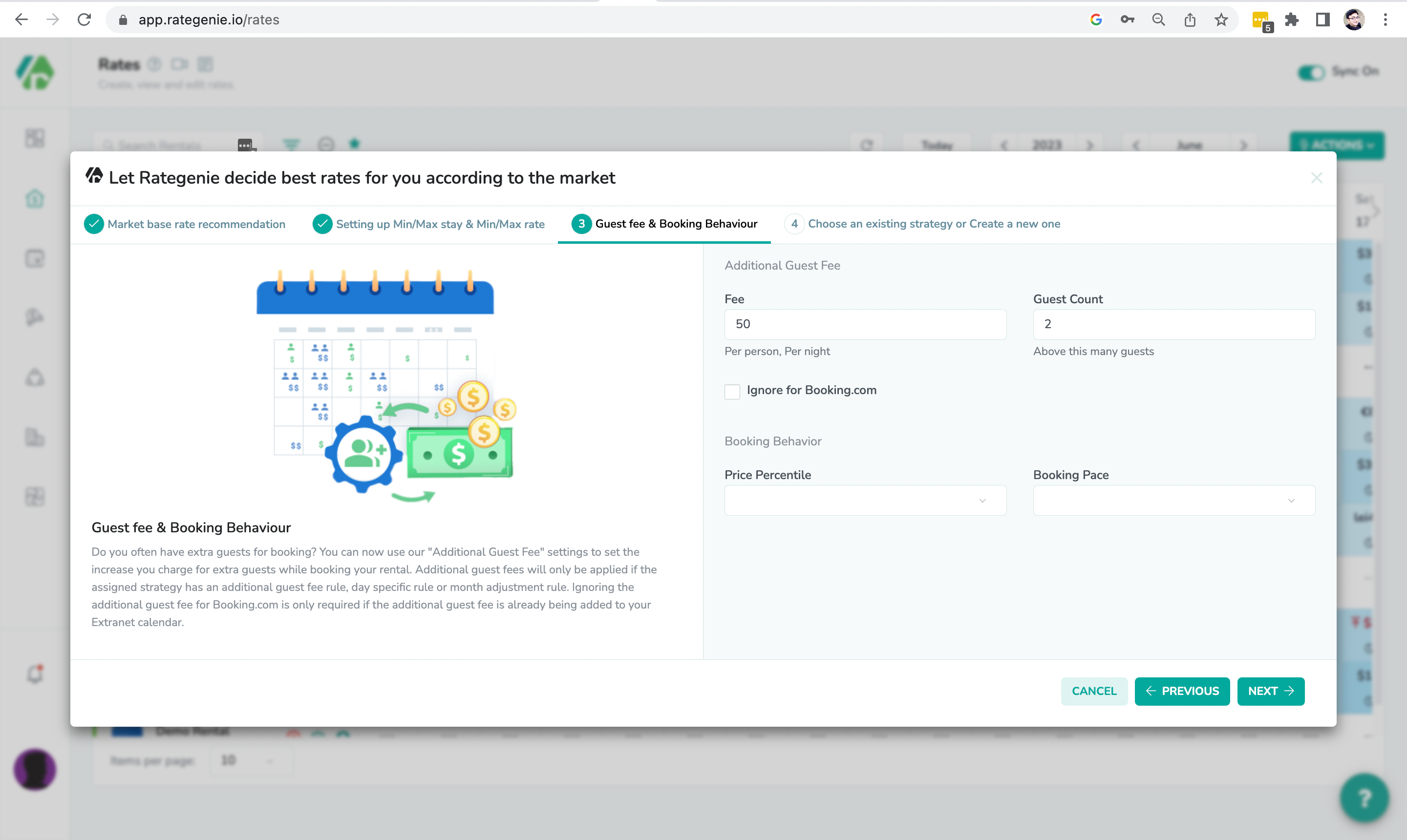 Introducing Rategenie new Guided wizard for the market recommended ...